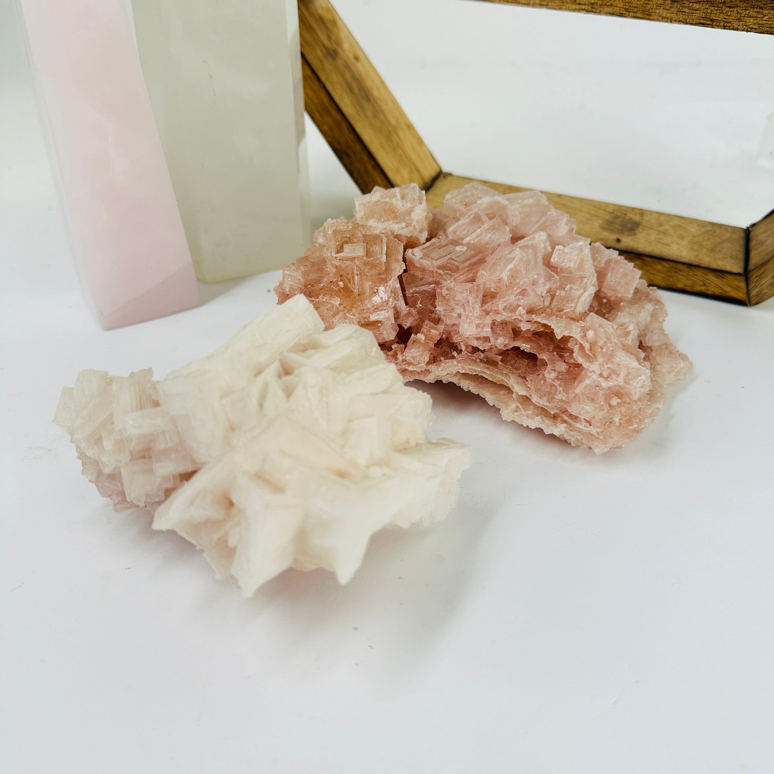 Halite Crystal Cluster Natural Formation YOU CHOOSE – Rock Paradise