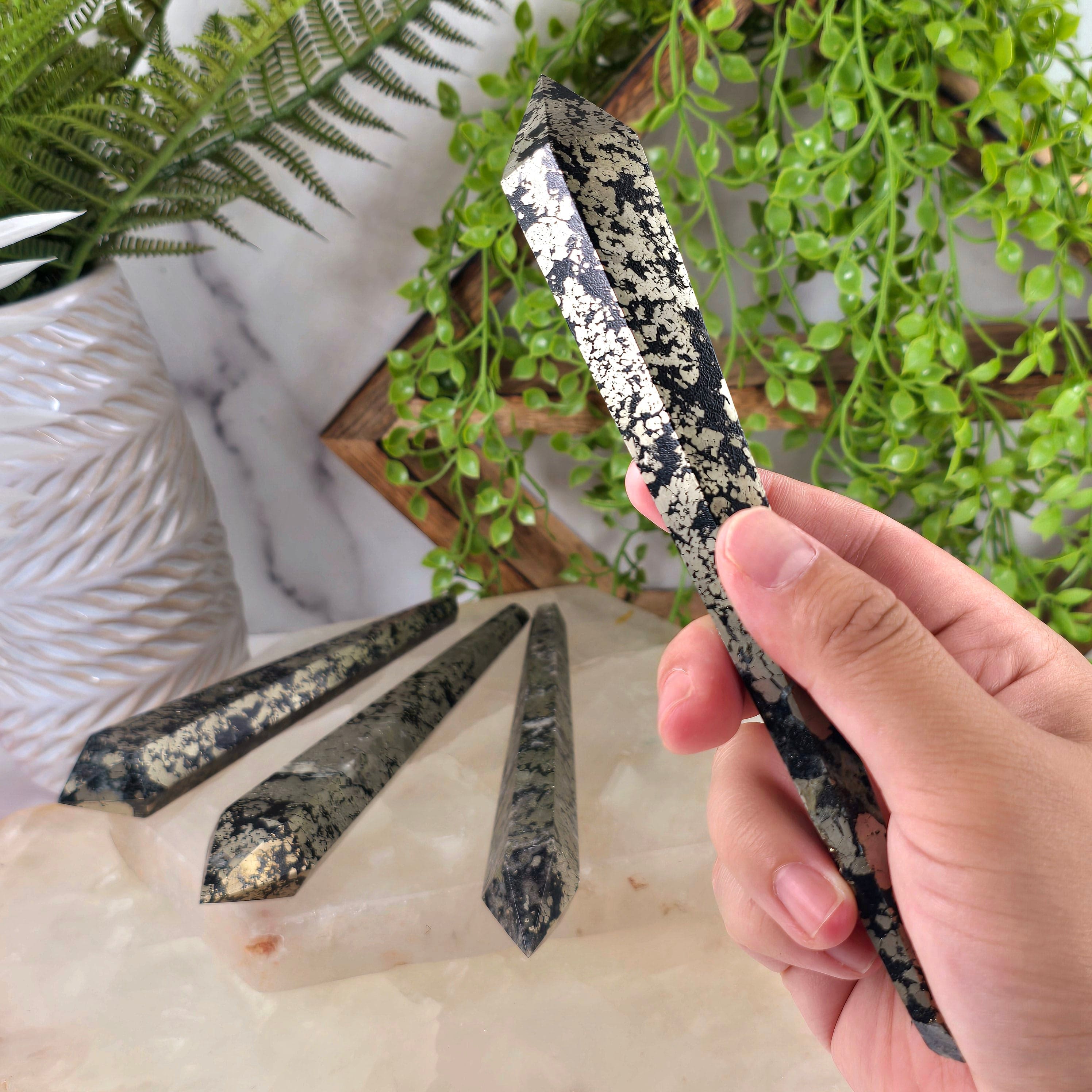 Pyrite Crystal Wands - You Choose – Rock Paradise