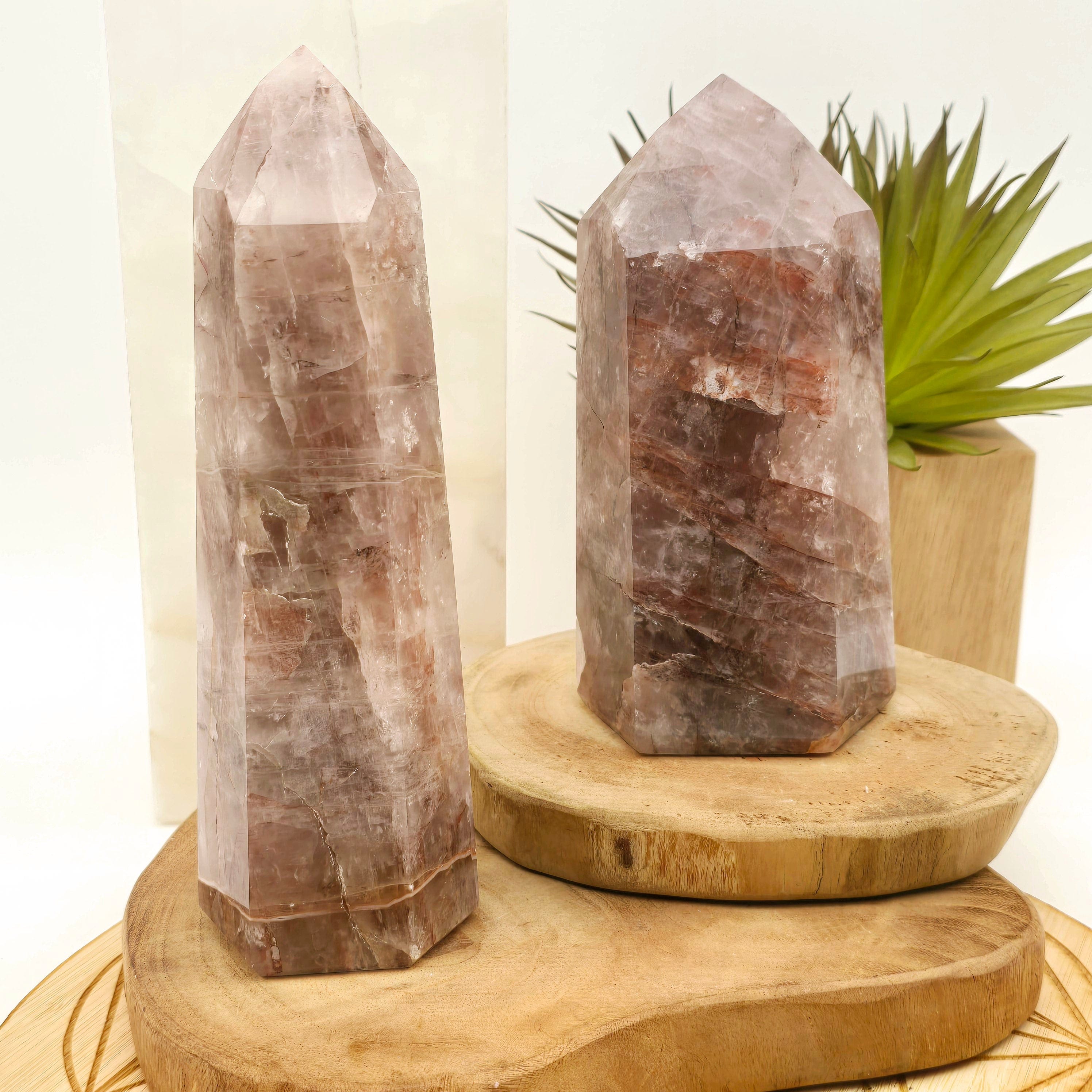 Hematoid Quartz Polished Crystal Point - You Choose – Rock Paradise