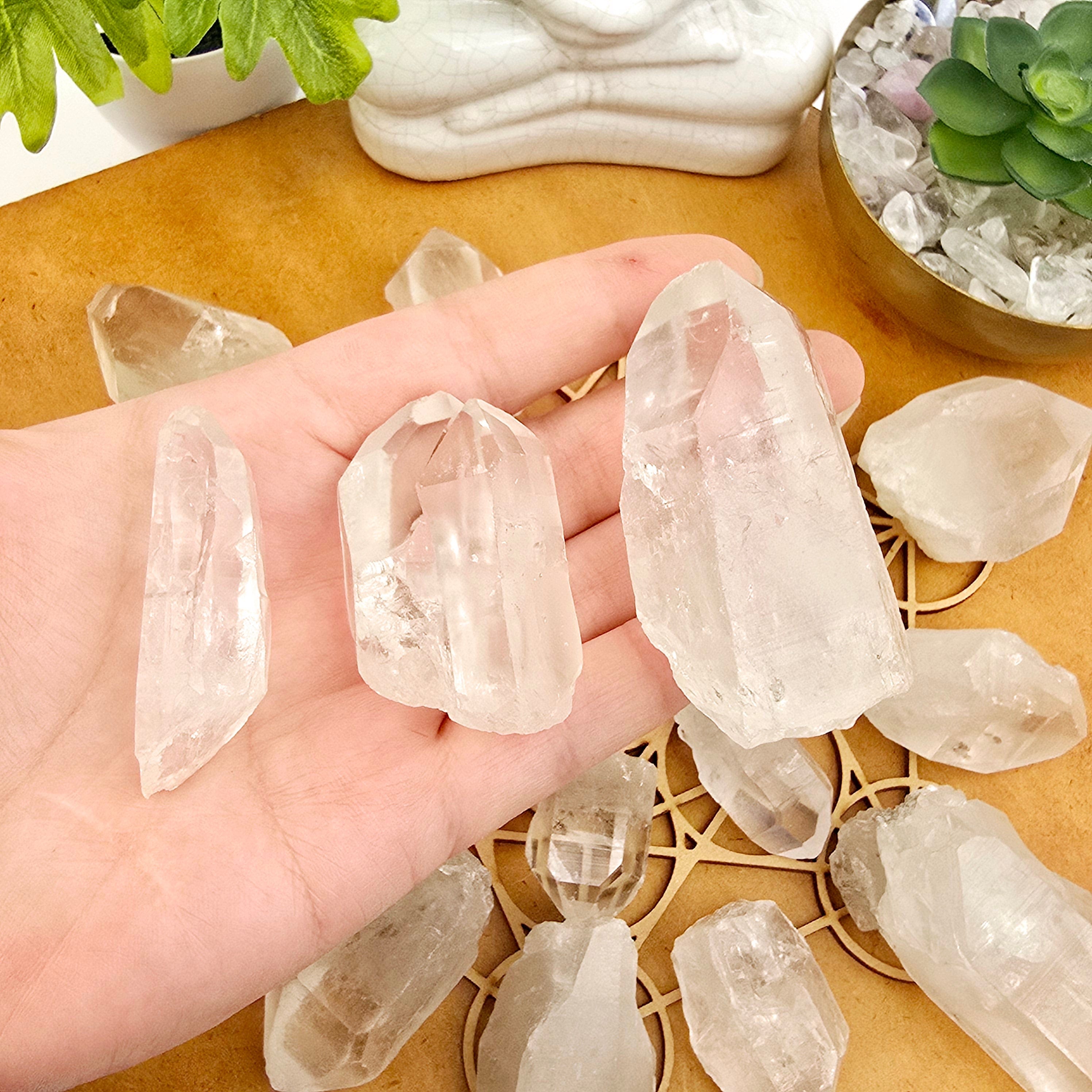 Crystal Quartz Extra Grade Points - By Weight – Rock Paradise