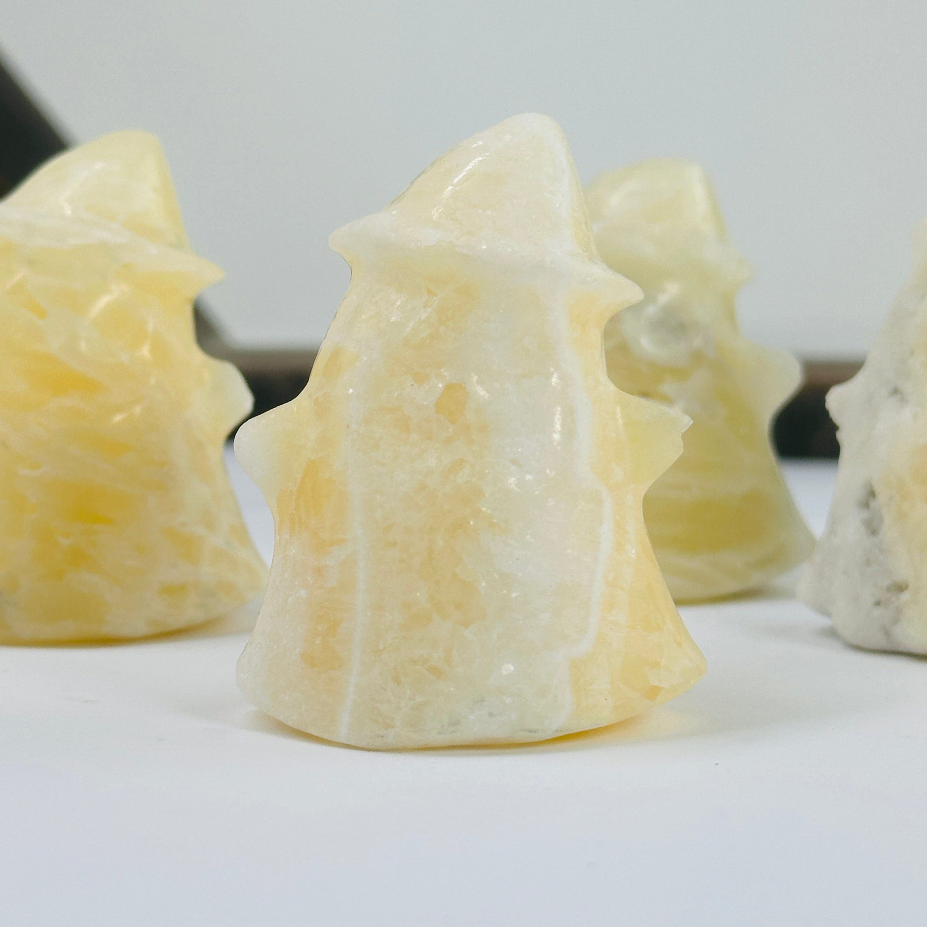 Calcite Crystal Ghost Carving AS IS YOU CHOOSE – Rock Paradise