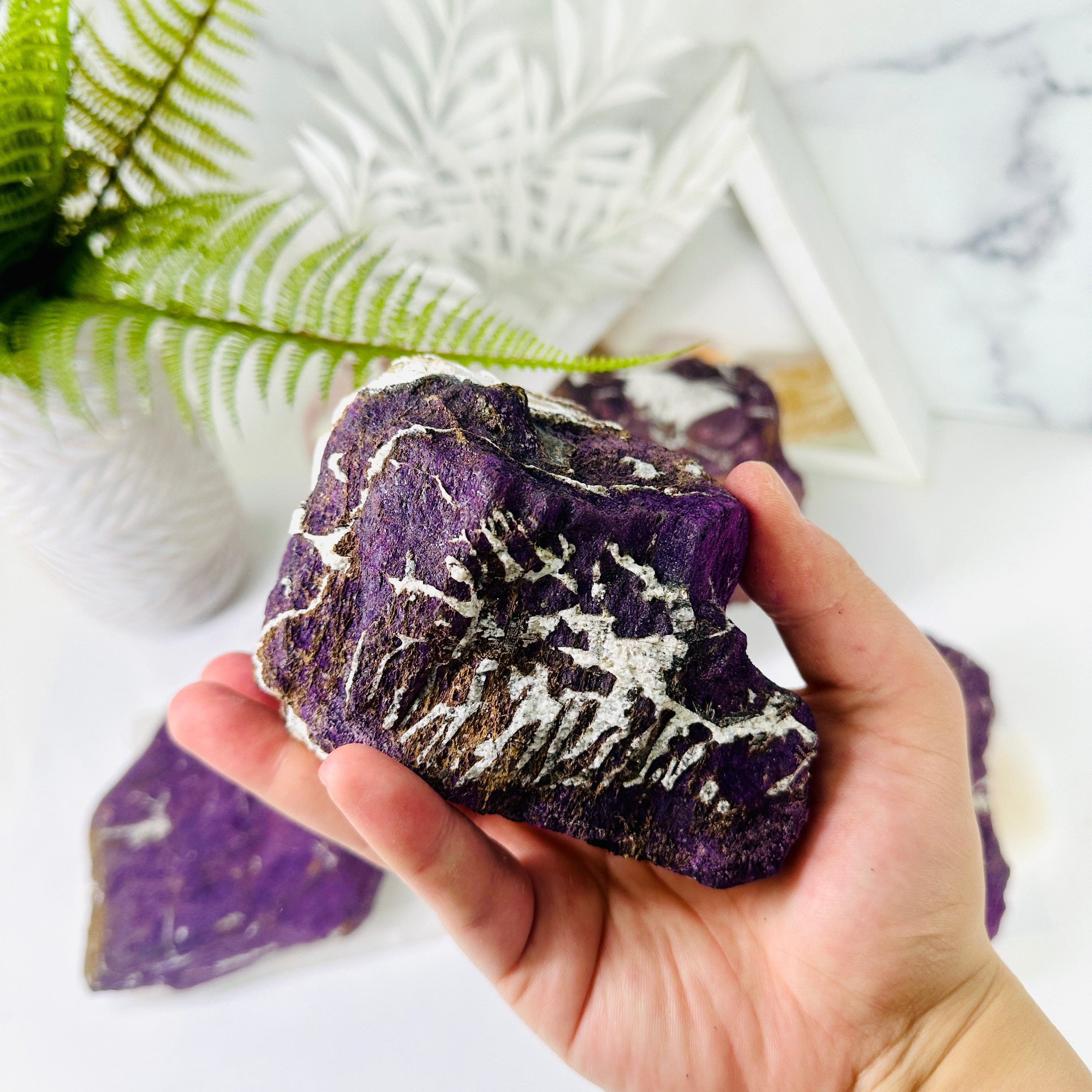Purpurite Crystal Rough Stone - YOU CHOOSE – Rock Paradise