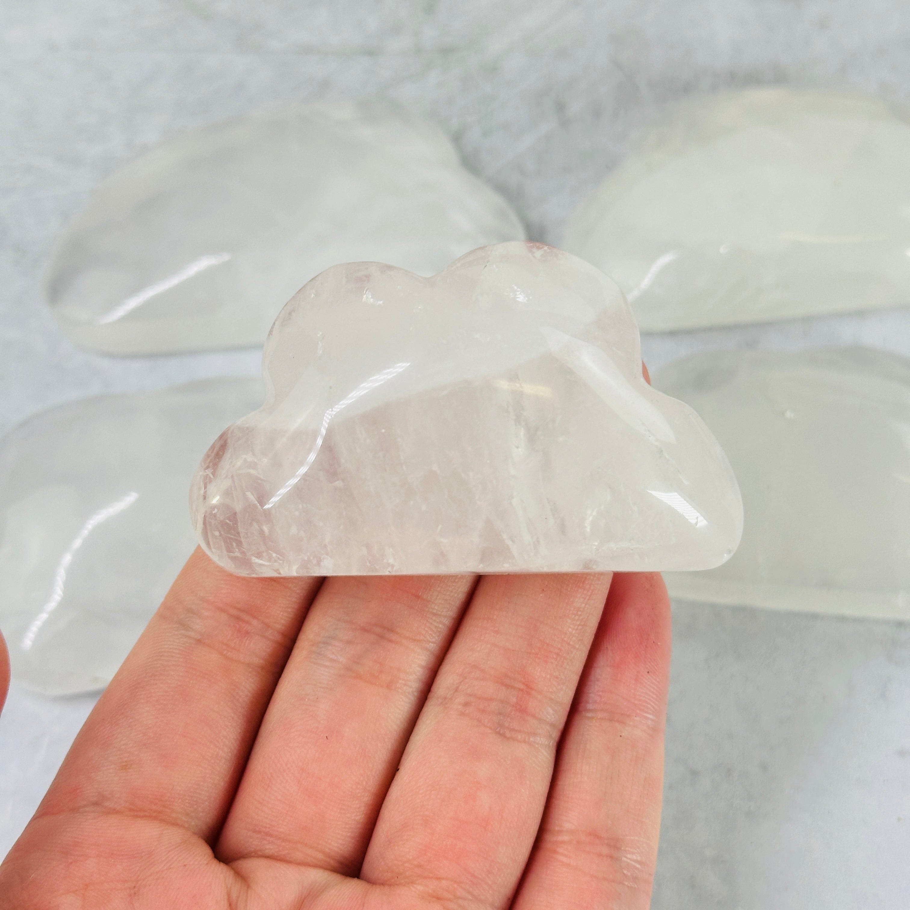 Crystal Quartz Cloud Carved Stone YOU CHOOSE – Rock Paradise