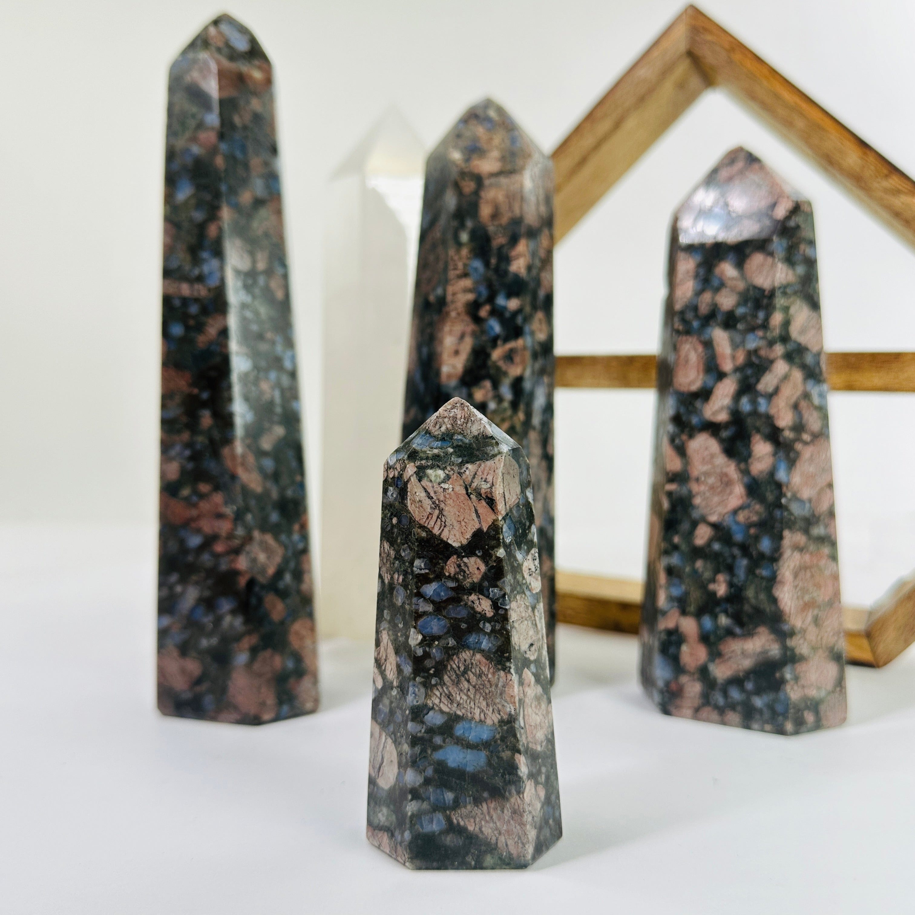 Rhyolite Que Sera Crystal Polished Point YOU CHOOSE – Rock Paradise