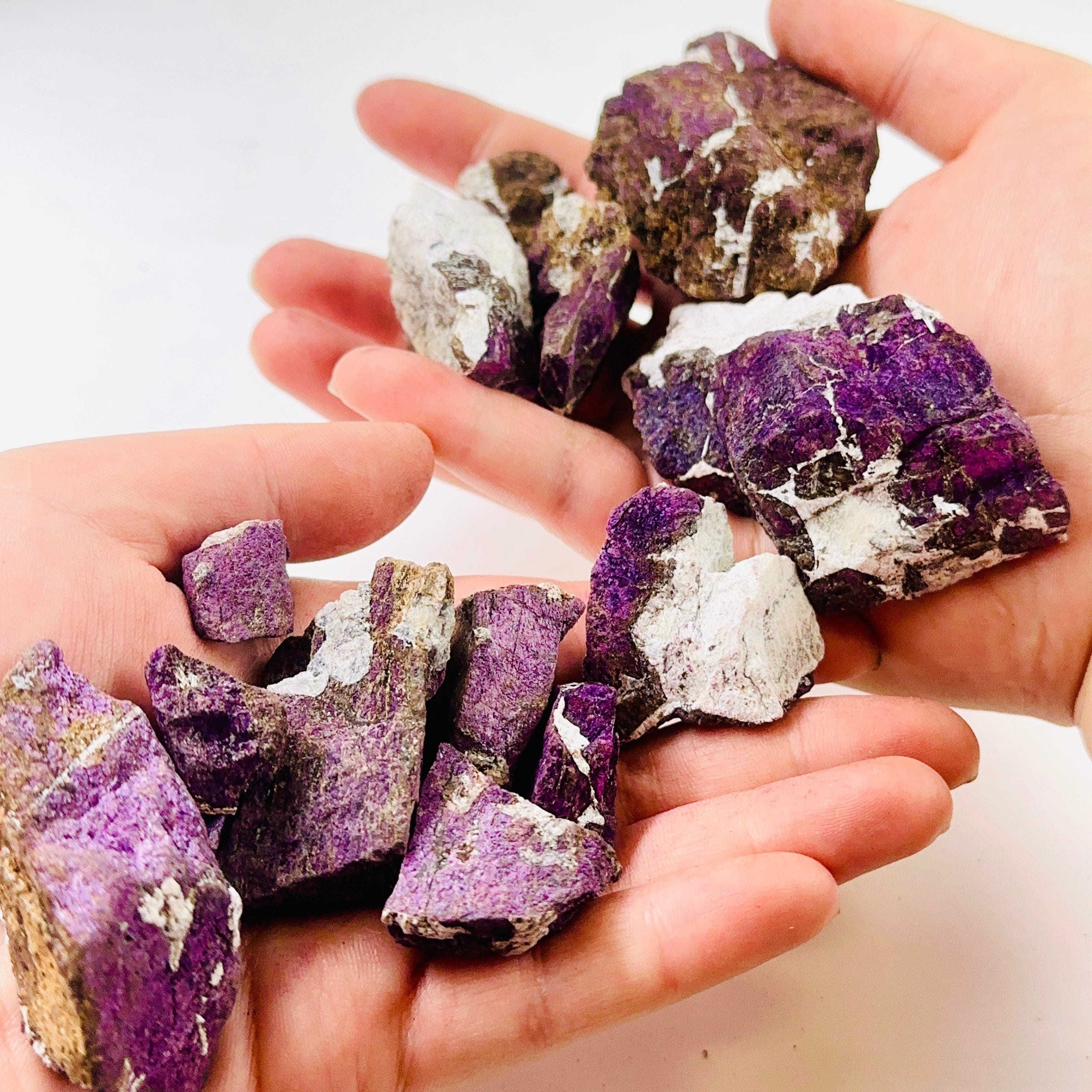 Purpurite Crystal - Rough Stone - YOU GET ALL – Rock Paradise