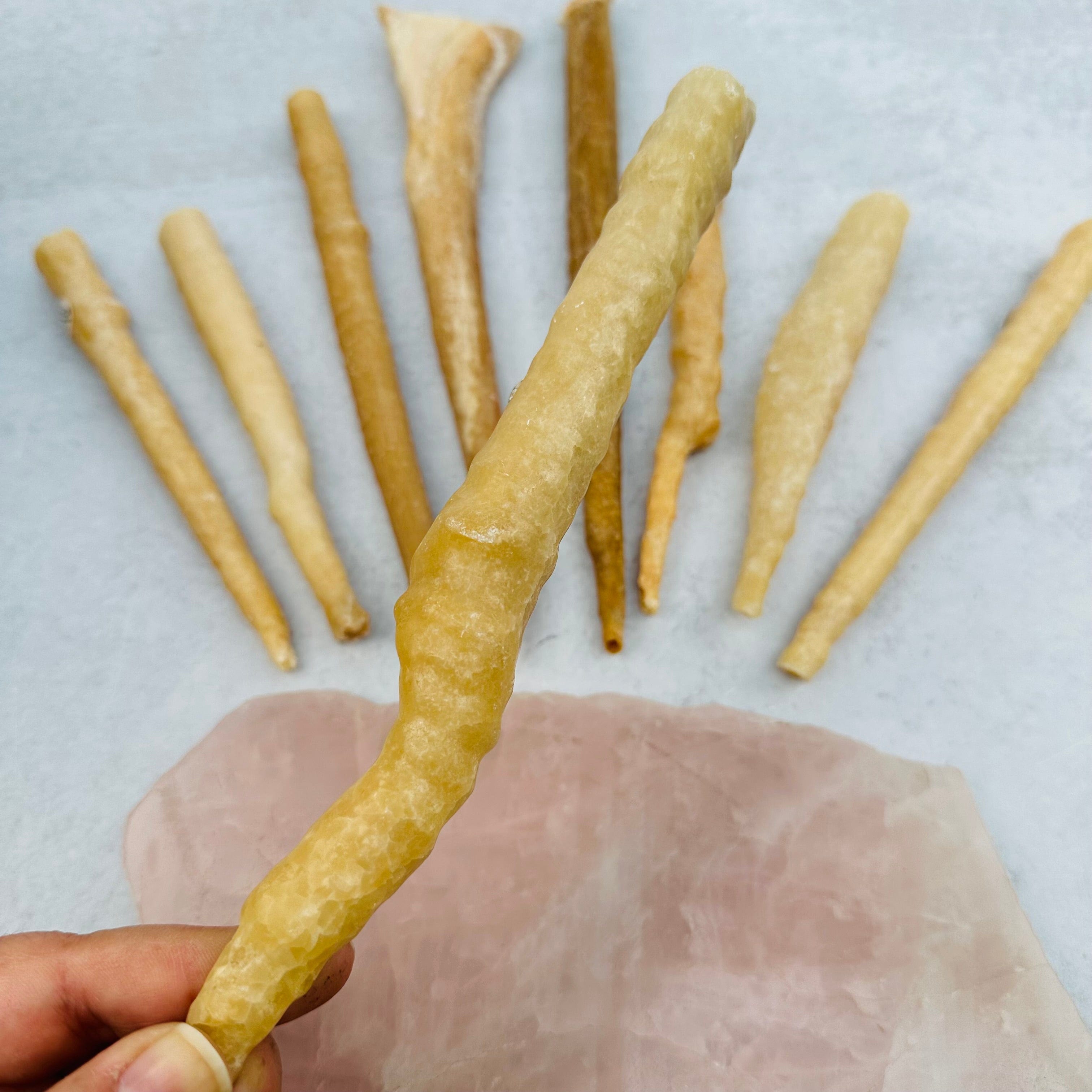 Natural Calcite Stalactite Formations - from Mexico YOU CHOOSE - – Rock ...