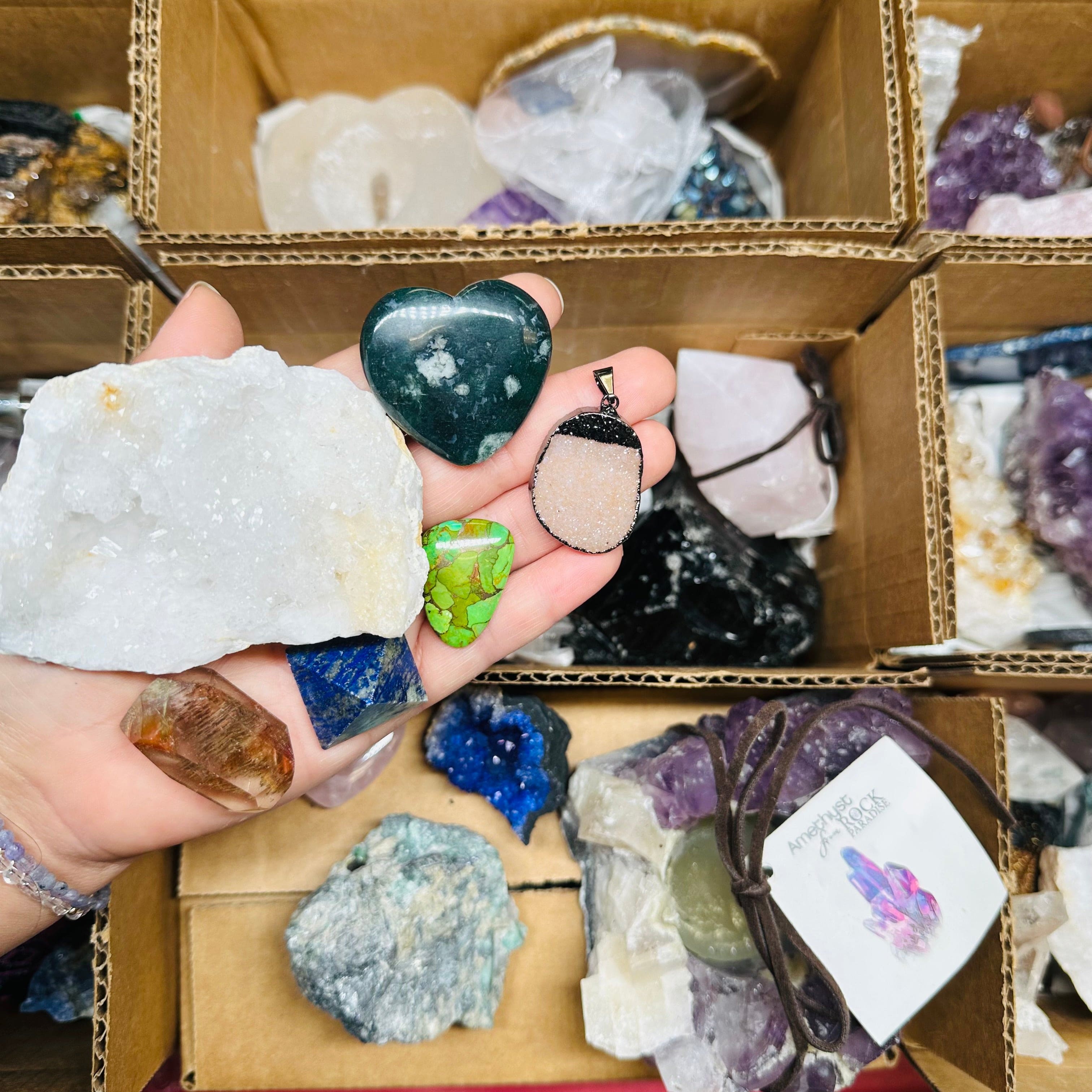 Mixed Crystals Mystery Box – Rock Paradise