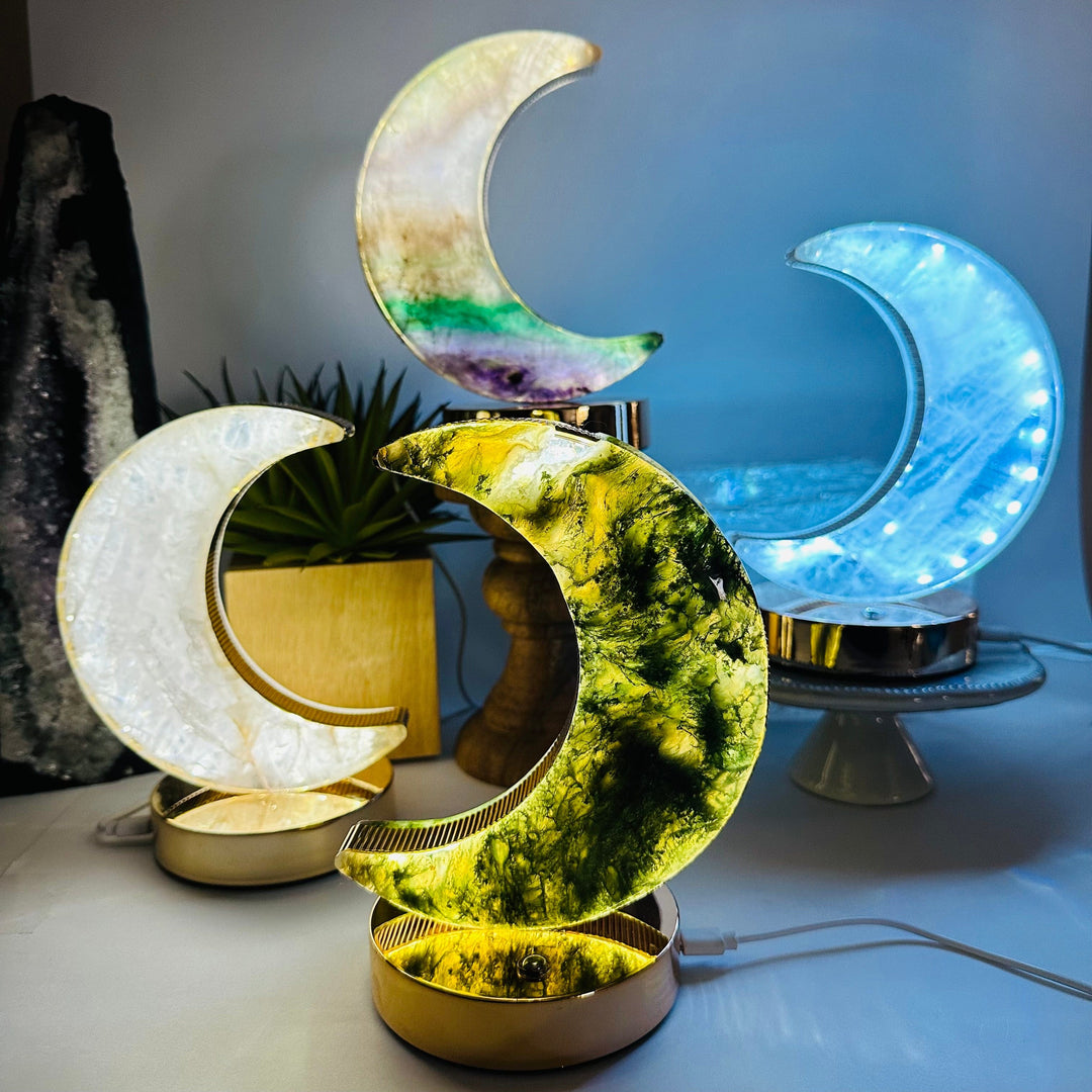 Crescent Moon Shaped Light