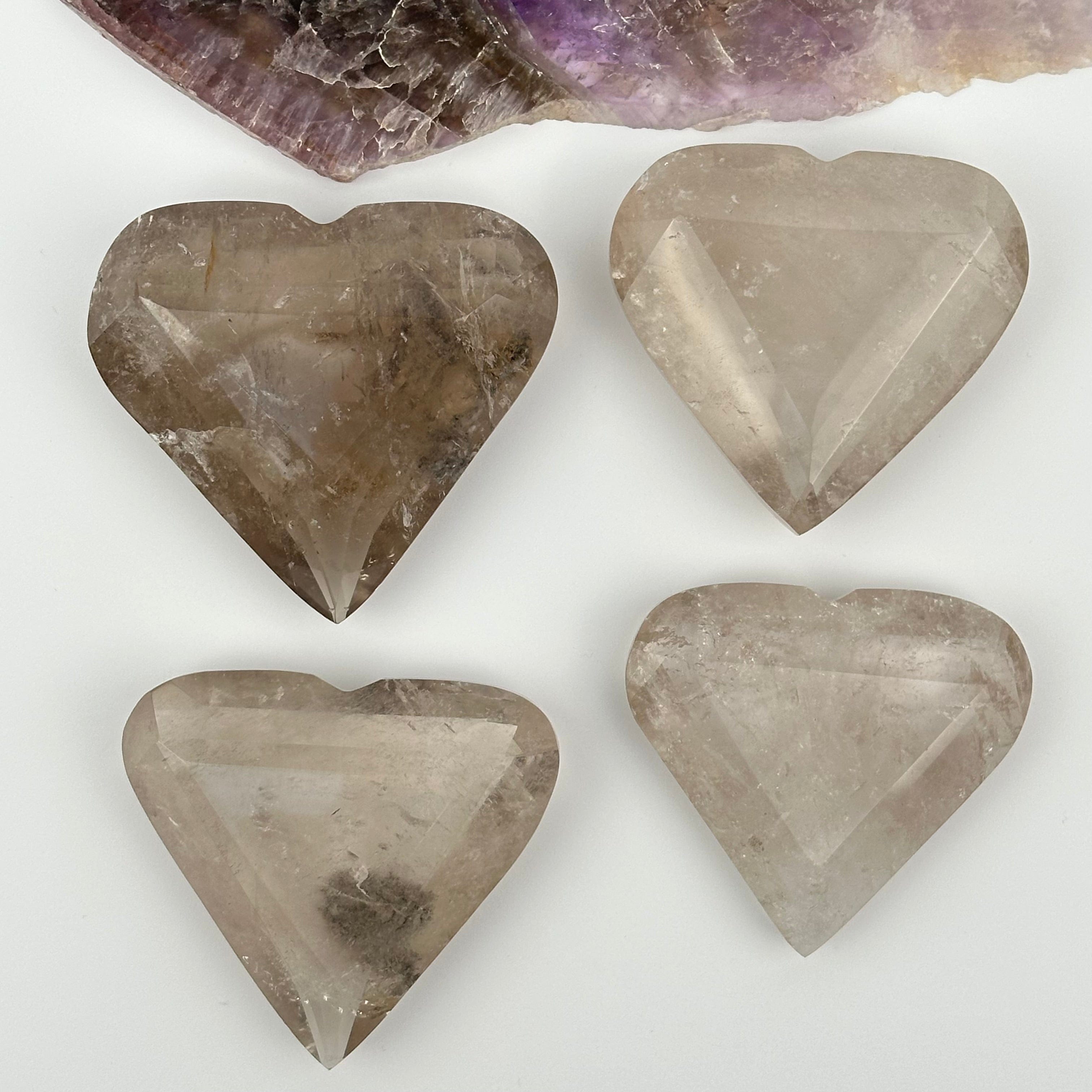 Smokey Quartz Crystal Polished Heart – Rock Paradise