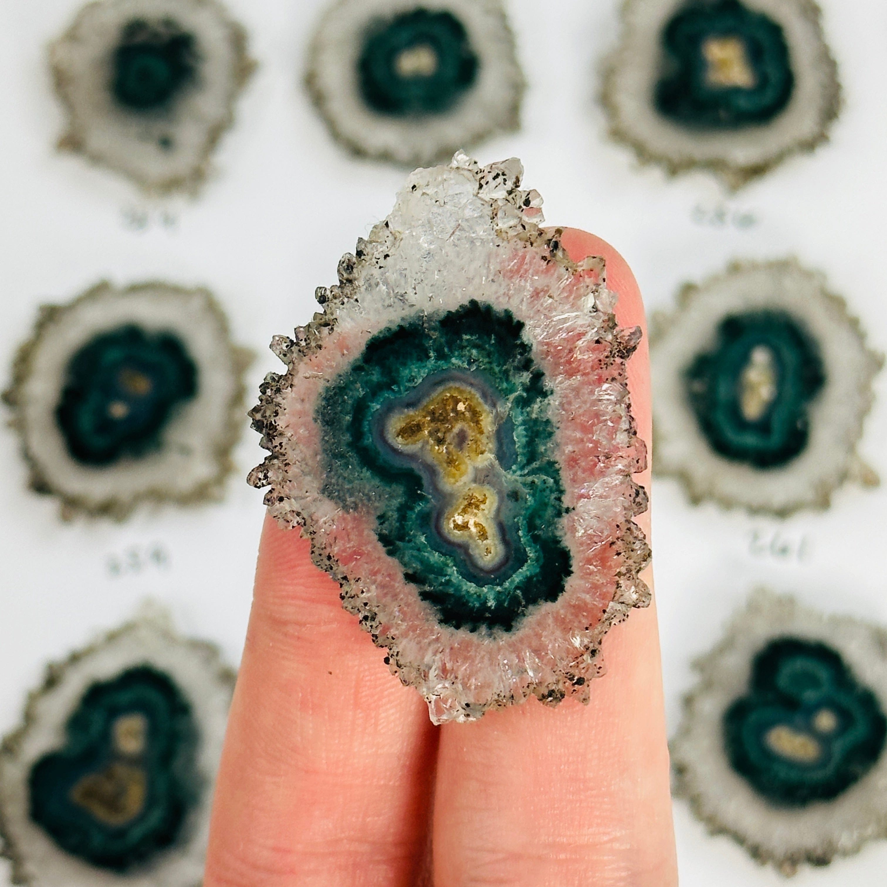 Amethyst Crystal Stalactite Slices Decor YOU CHOOSE – Rock Paradise