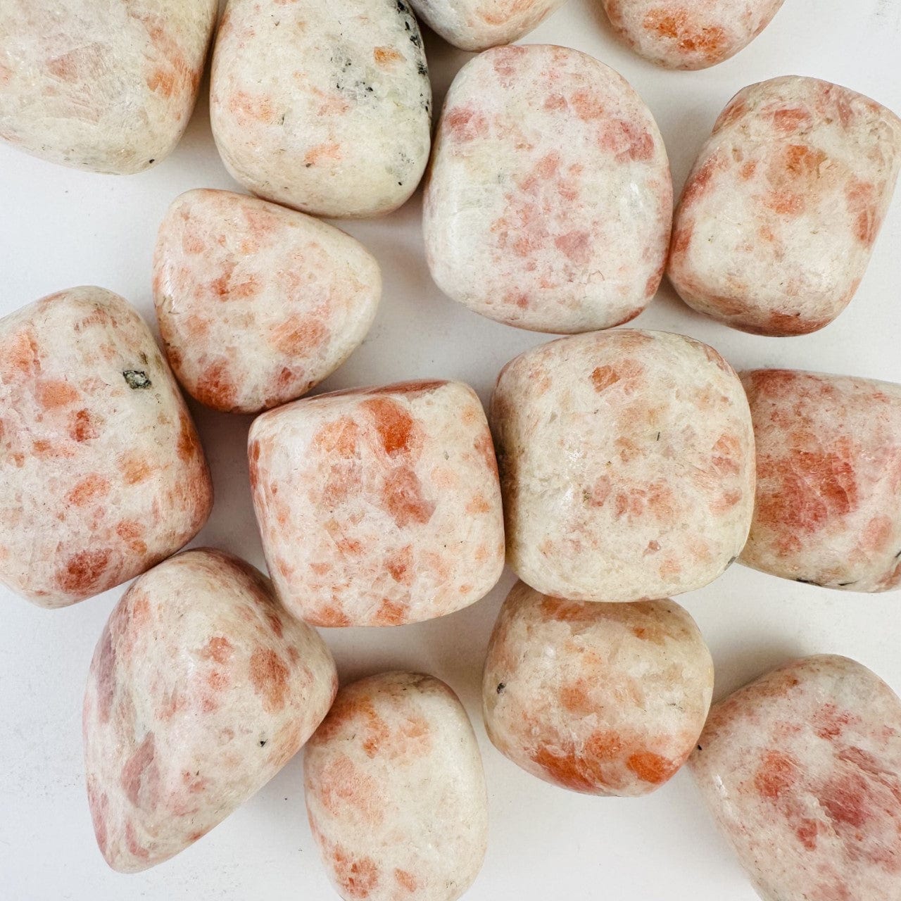 Sunstone Tumbled Polished Stones - 1/2 lb bag – Rock Paradise