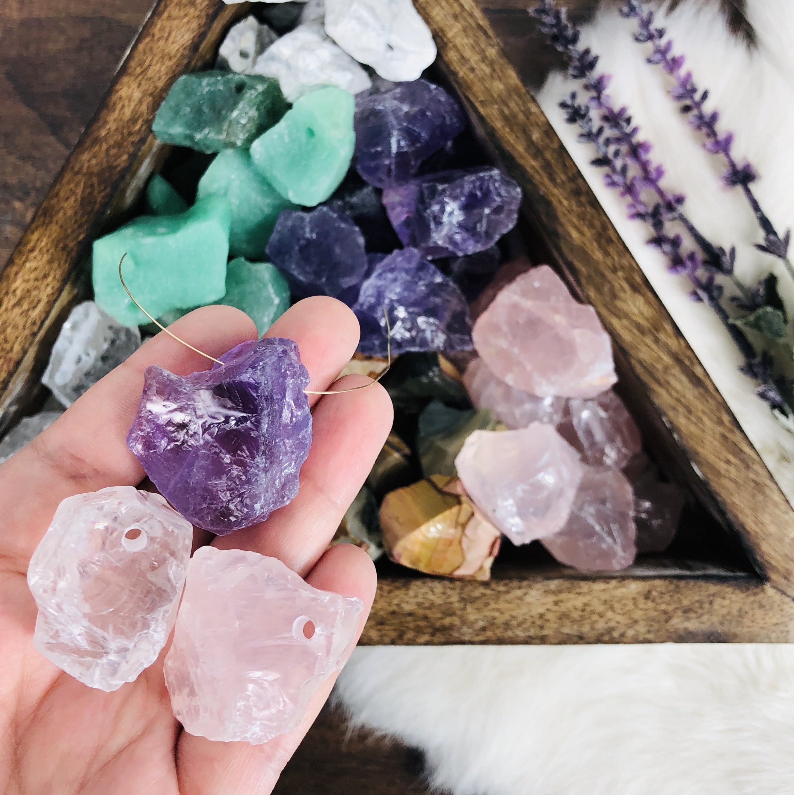 Rough Stone Bead (11BROWNSHELF) – Rock Paradise