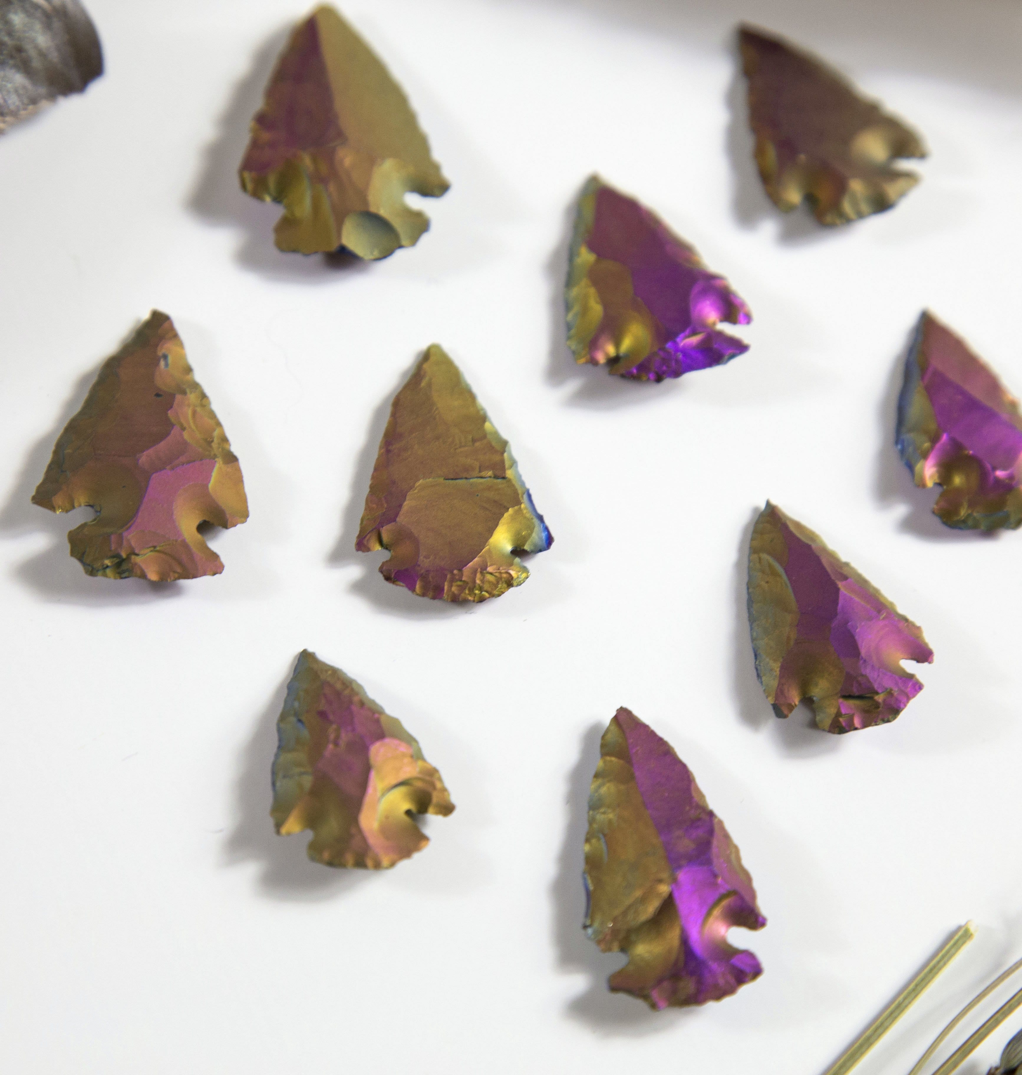 Titanium Arrowhead - Large Moody Pink Arrowheads (RK36B26-08) – Rock ...