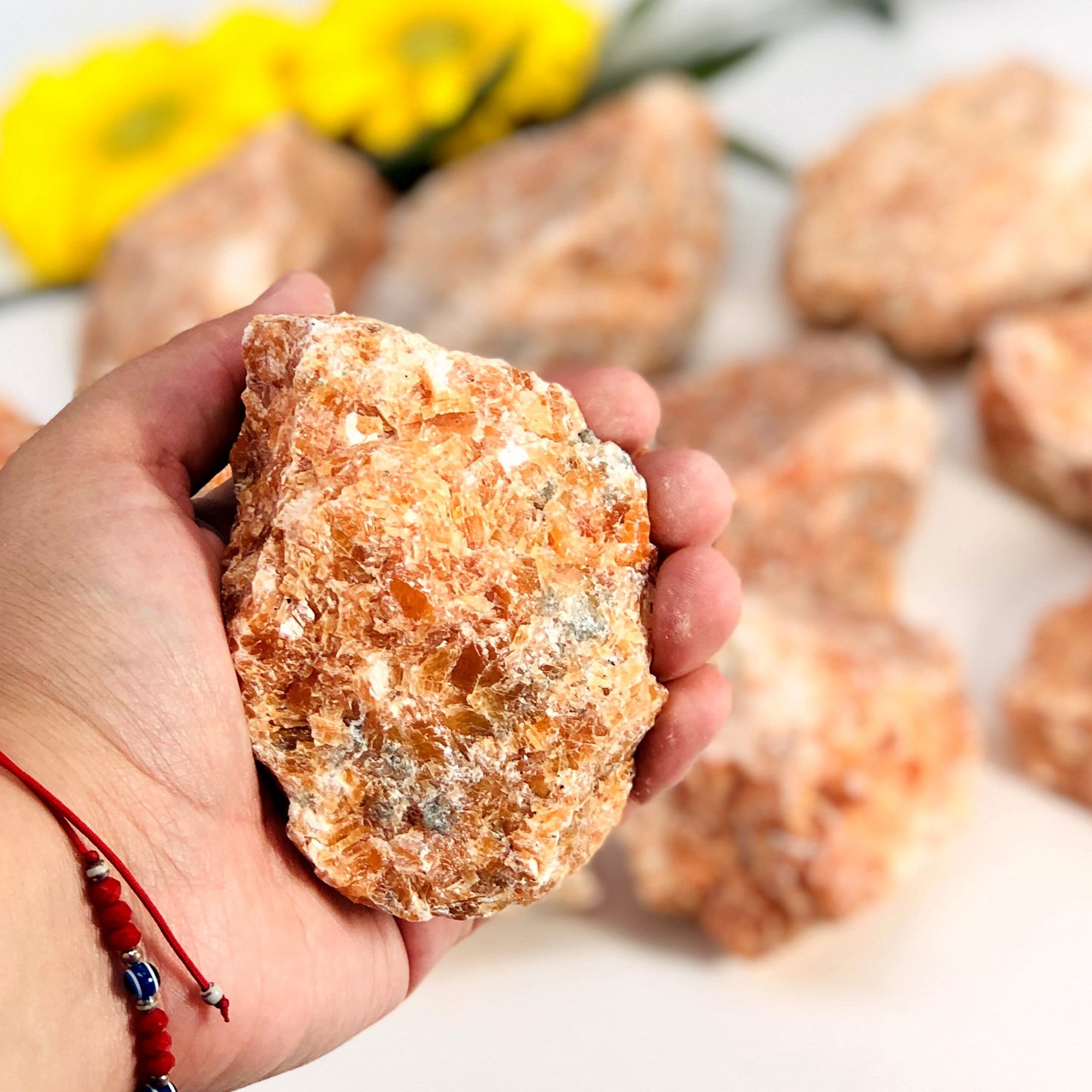 Large Orchid Calcite Crystal Rough Stone – Rock Paradise