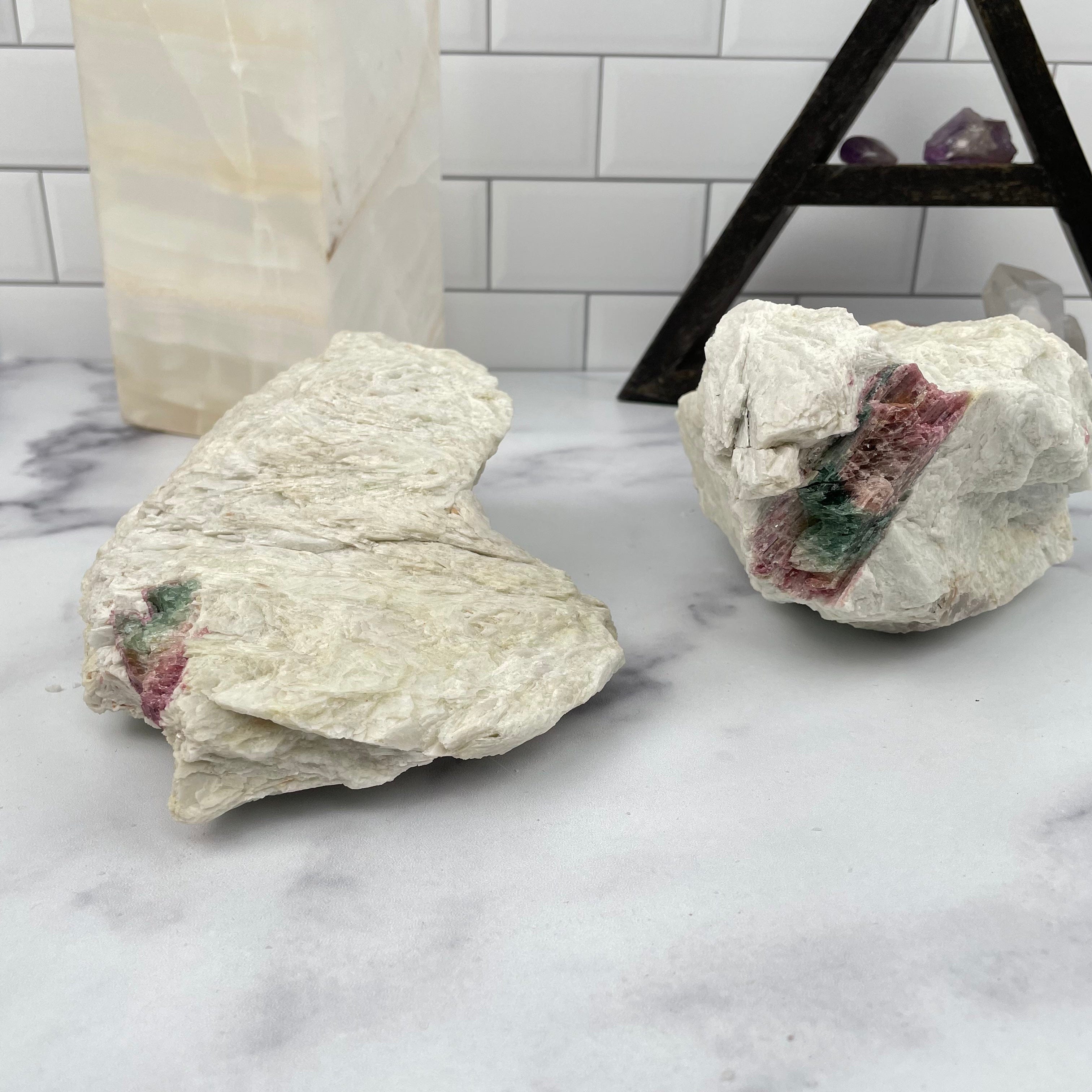 Watermelon Tourmaline in Matrix - You Choose - – Rock Paradise