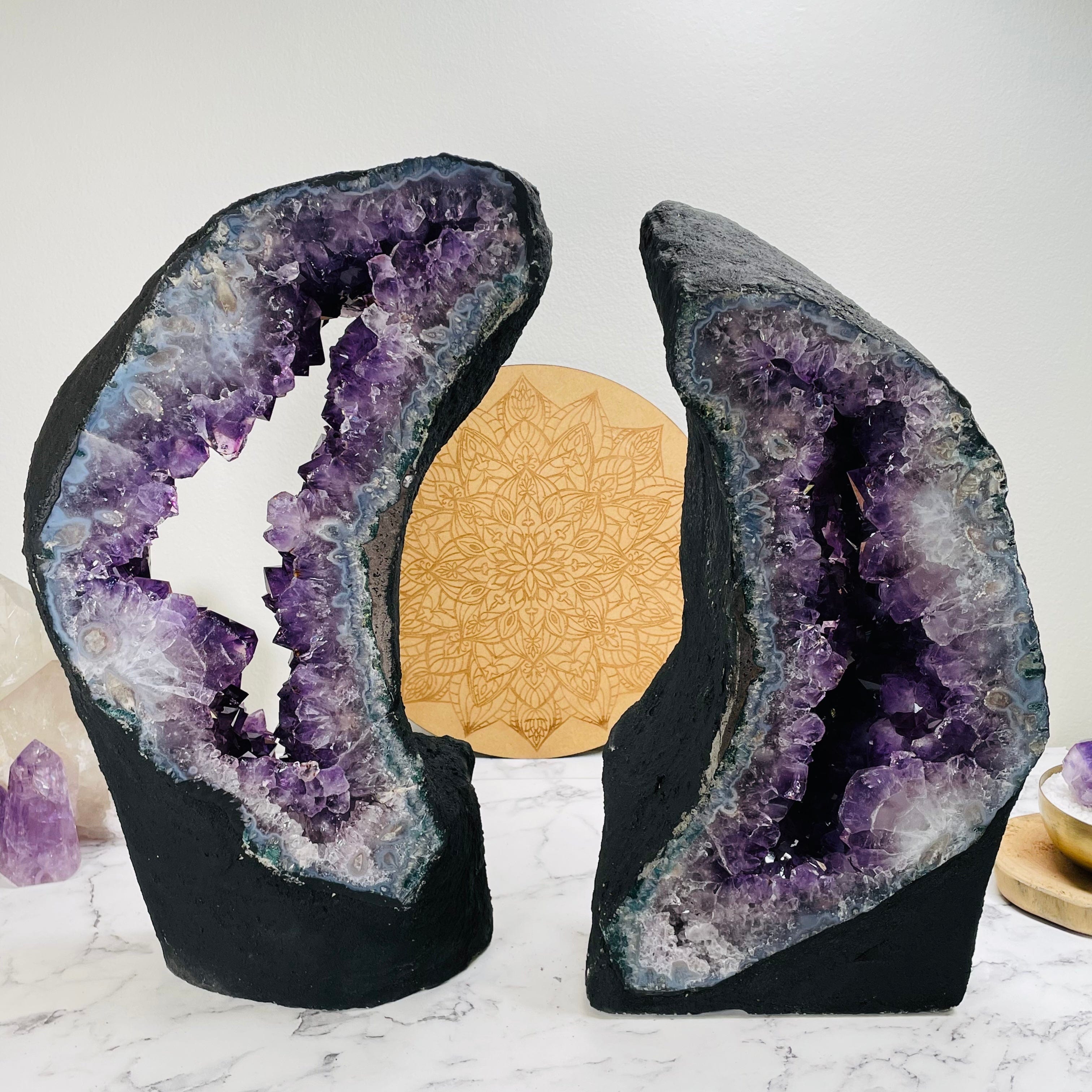 Amethyst Portal - Moon Crescent - You Choose - – Rock Paradise