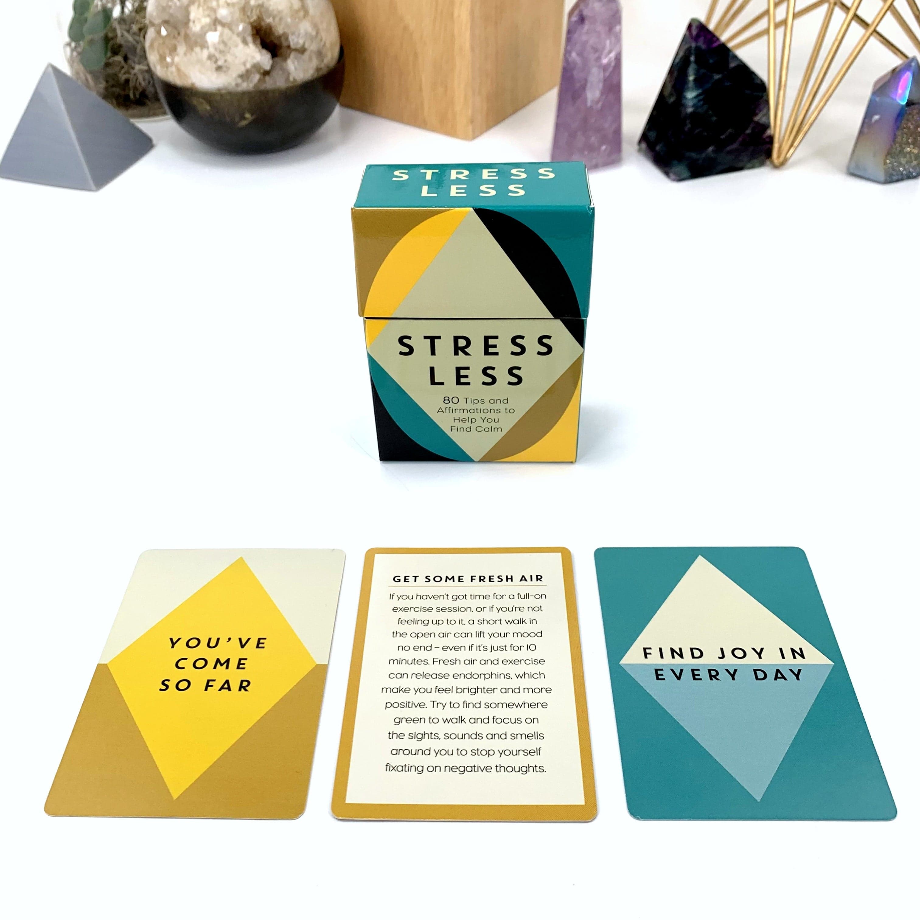Stress Less - Affirmation Cards (CARDDECK-46) – Rock Paradise
