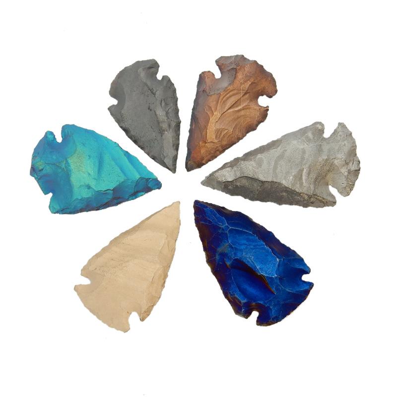 Arrowhead - Mystic Titanium Arrowhead Perfect for wire wrapping-- (10B ...