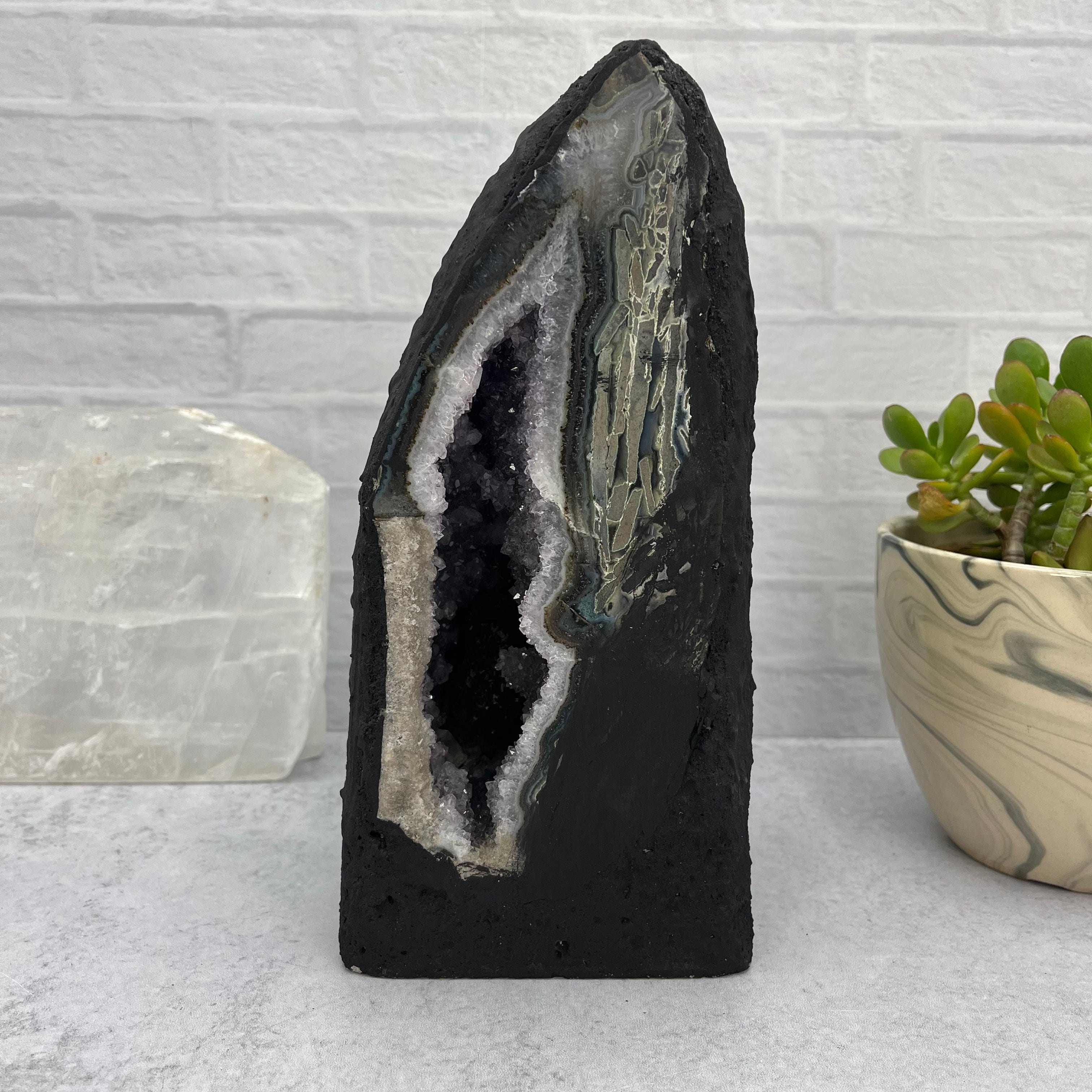 Amethyst Cathedral Geode Crystal - OOAK – Rock Paradise