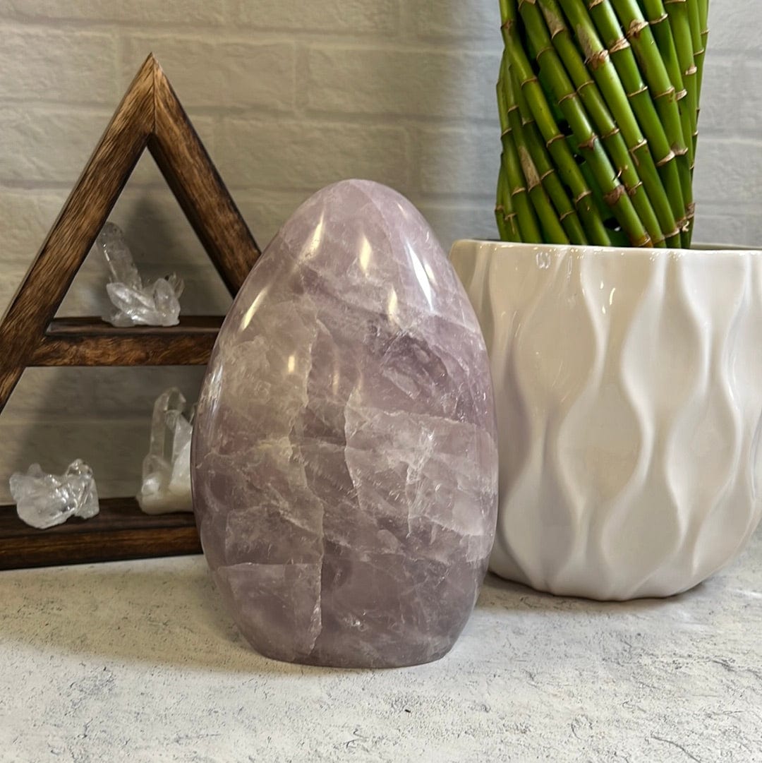 Rose Quartz Large Cut base – Rock Paradise
