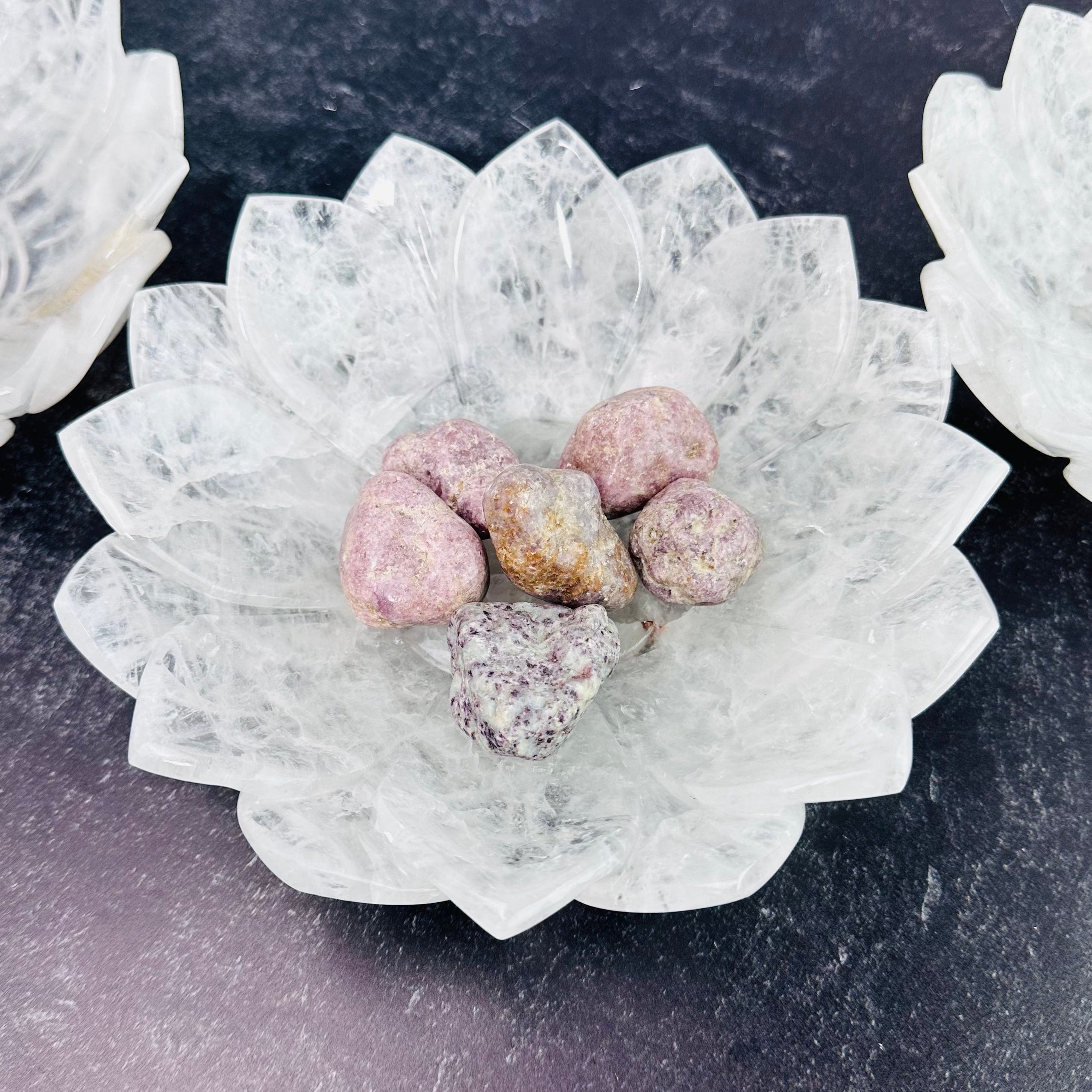 Crystal Quartz Lotus Bowl - You Choose – Rock Paradise
